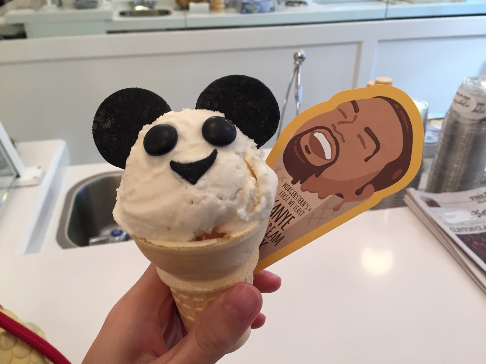 Panda Cone From Morgenstern's Finest Ice Cream / モーガンスターンズ ファイネスト アイス ...