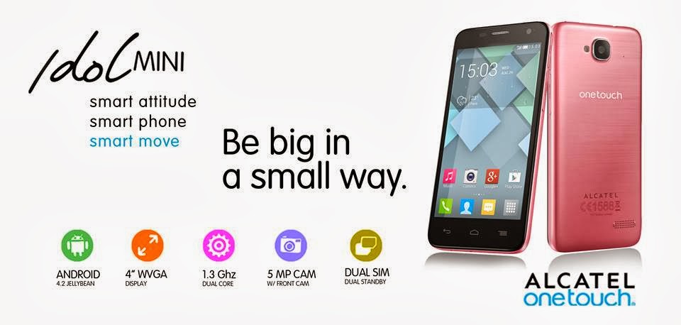 Alcatel Philippines featuring One Touch Idol Mini with Features and ...