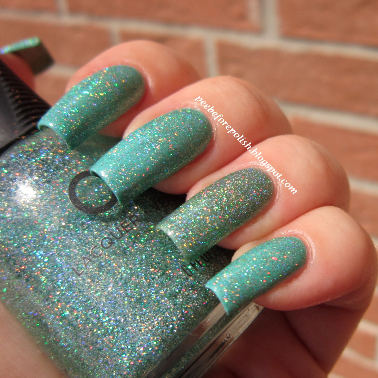 Pee Before Polish: Holothon #06: Orly Sparkling Garbage