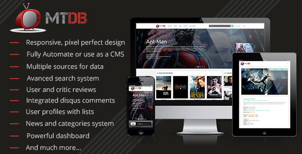 Codecanyon Ultimate Movie Tv Database 6447206 Nulled Clone