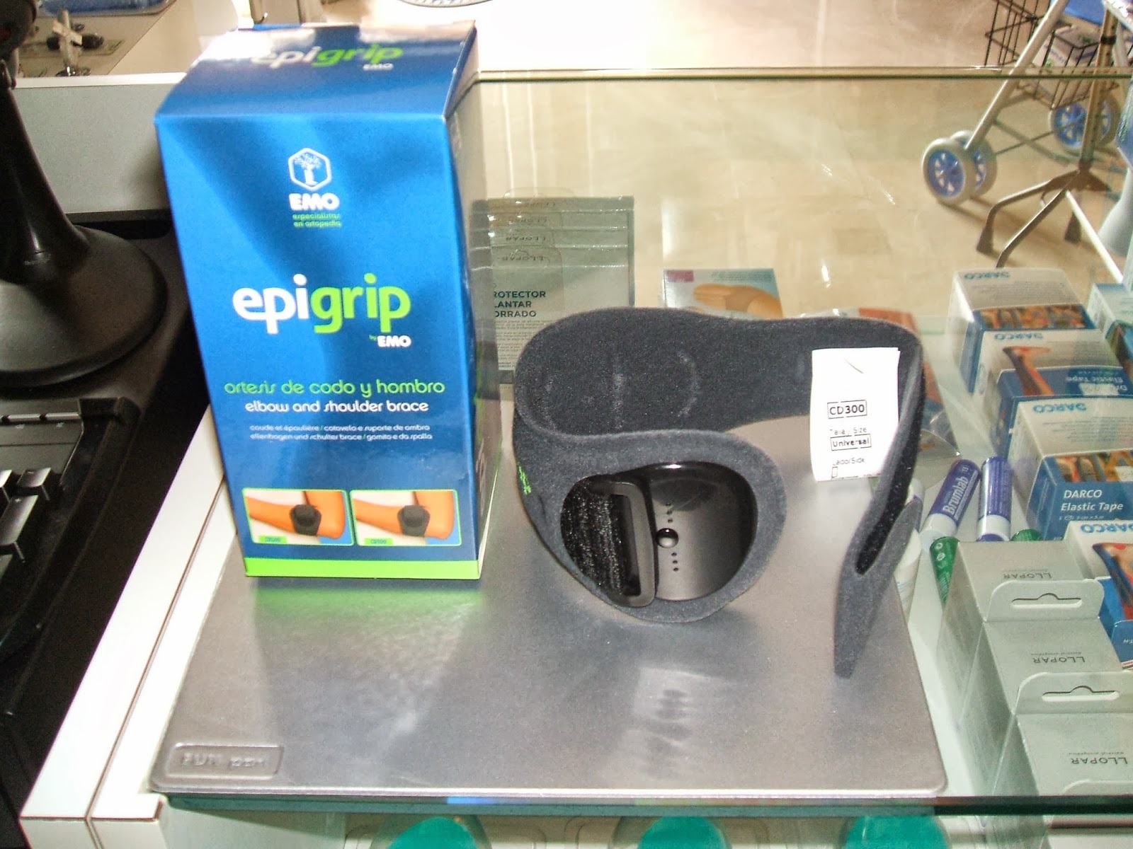 BRAZALETE DE EPICONDILITIS O CINTA EPICONDILEA (EPIGRIP PLUS)