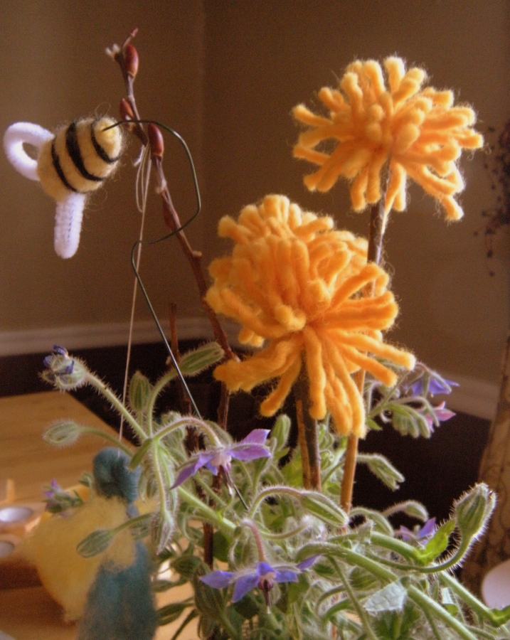 Bending Birches: Summer Nature Table