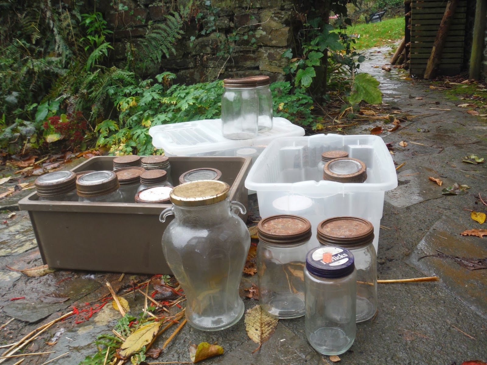 Wonky Patchwork: Jar Lights