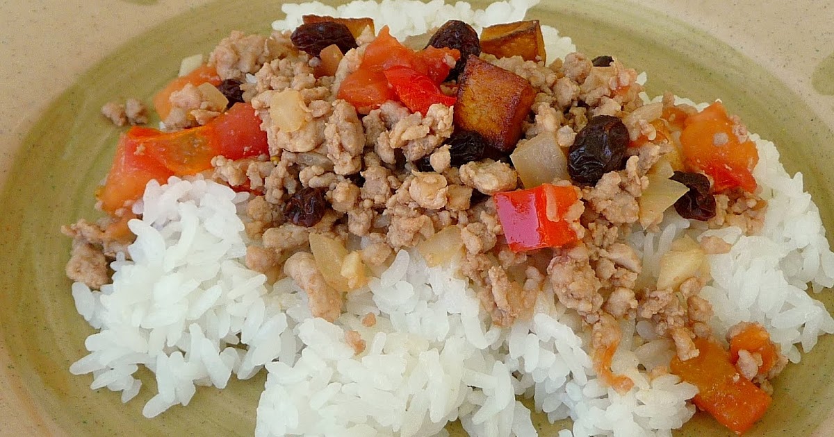 The Red Gingham: Sauteed Ground Pork (Giniling)
