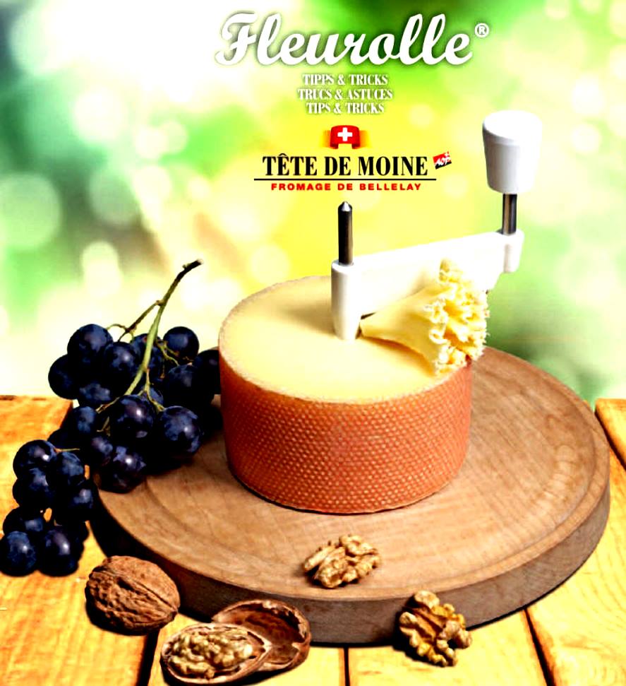 Flores de queso… Tête de Moine