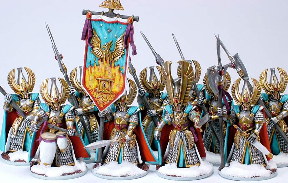 redzedz: High Elf Infantry for Impetus