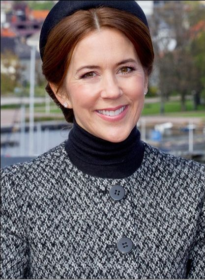 Crown Princess Mette-Marit and Crown Princess Mary in Kristiansand