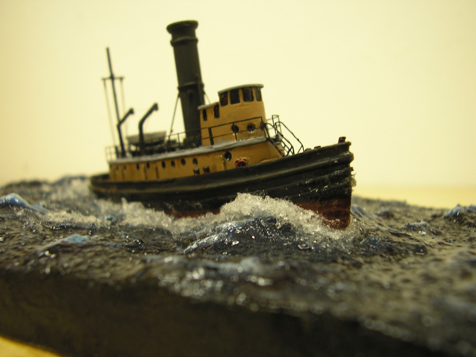 Mikrokosmos: 1/350 RESIN KIT of STEAM TUG BROOKLYN(ISW)