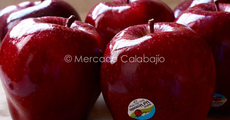Manzana Red Delicious, exquisita ahora en temporada | Mercado Calabajío