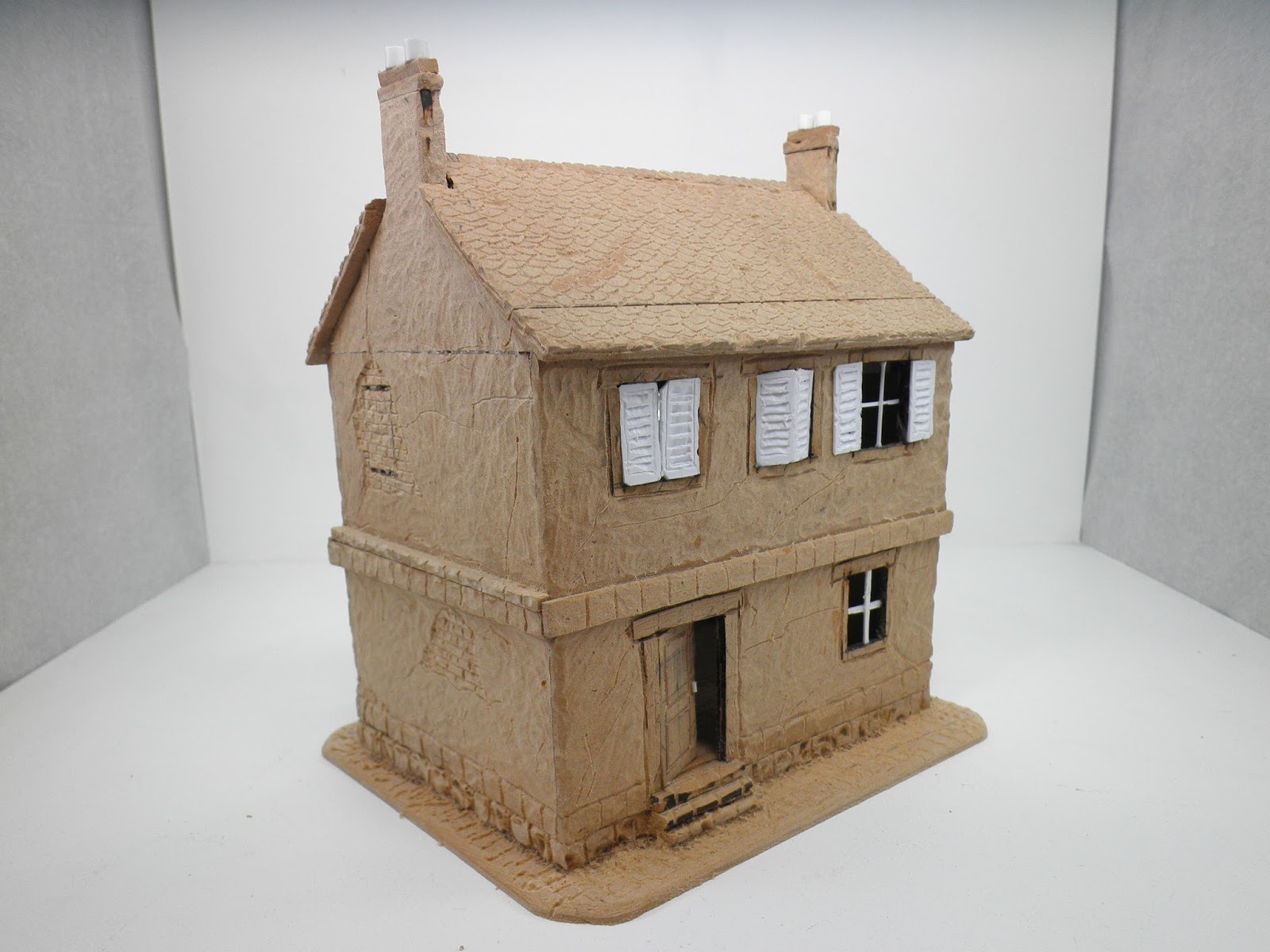 JOHN BOND's WARGAMING STUFF: MDF BUILDINGS part 2