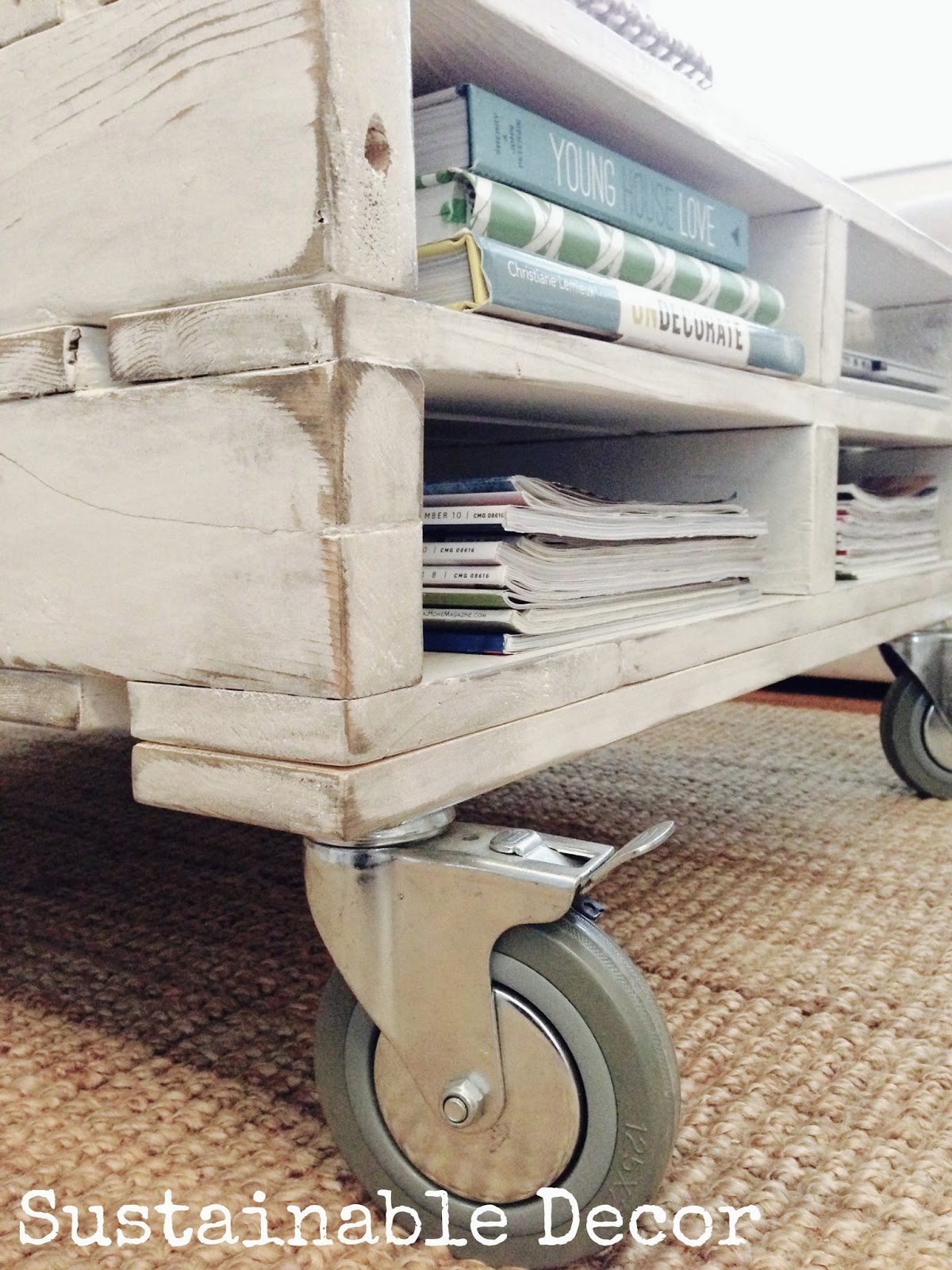 Sustainable Decor: Upcycled Pallet Coffee Table