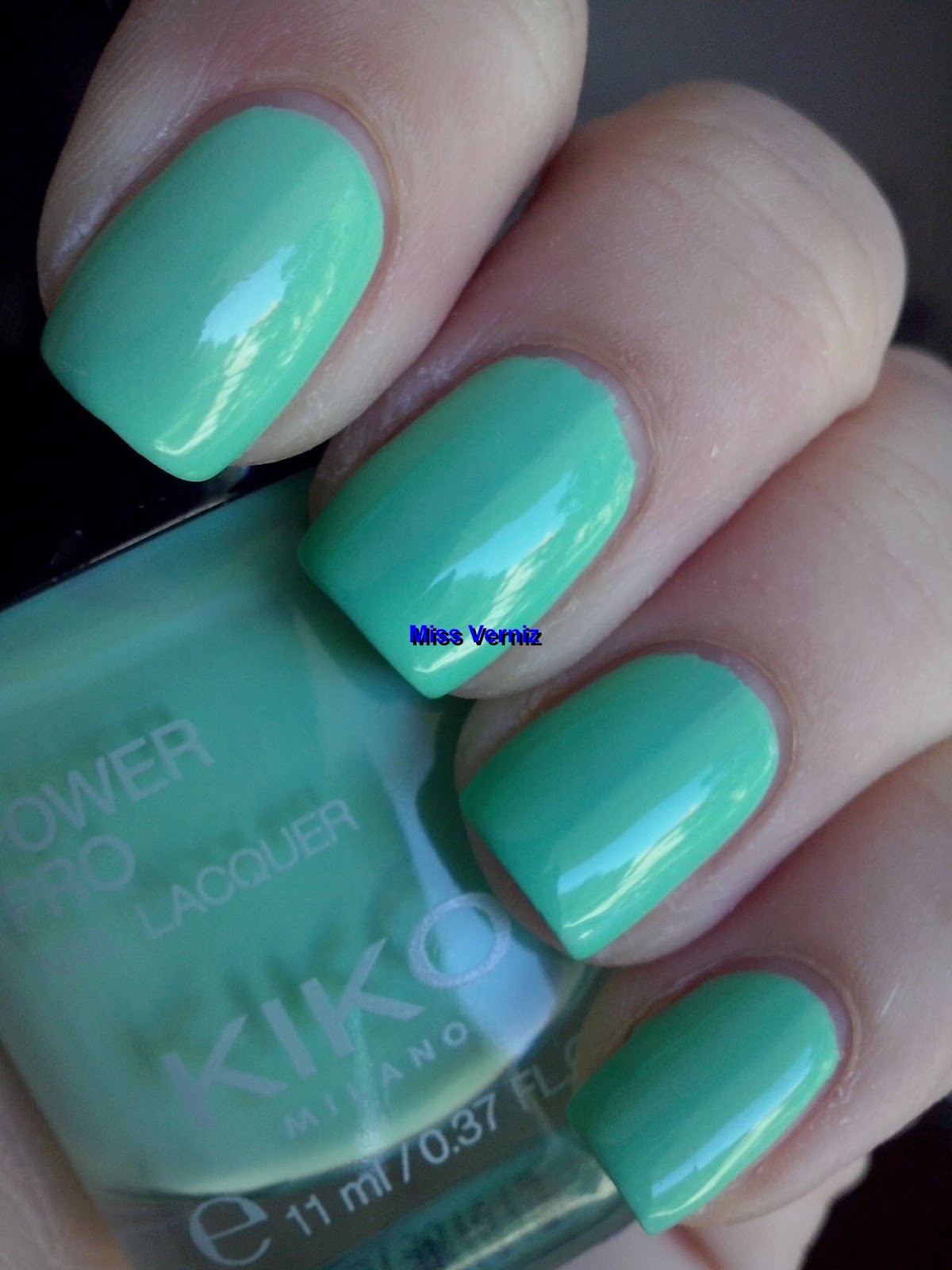 Ana_missverniz: Kiko Power Pro Numero 33 : Mint Milk