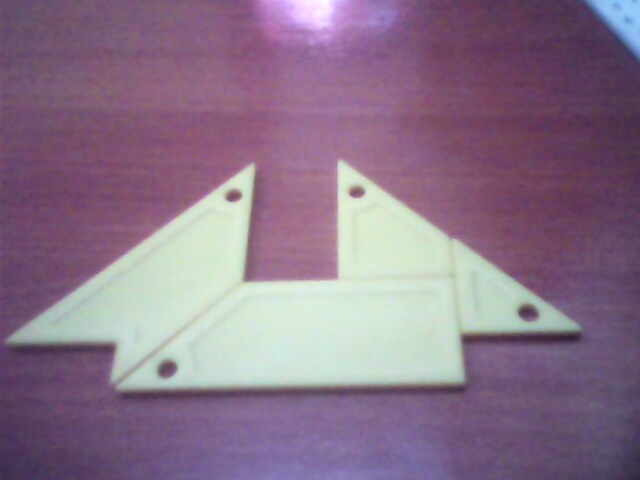 The World of Nothing: 4 Pieces Yellow Puzzle Brain Twister Solutions ...