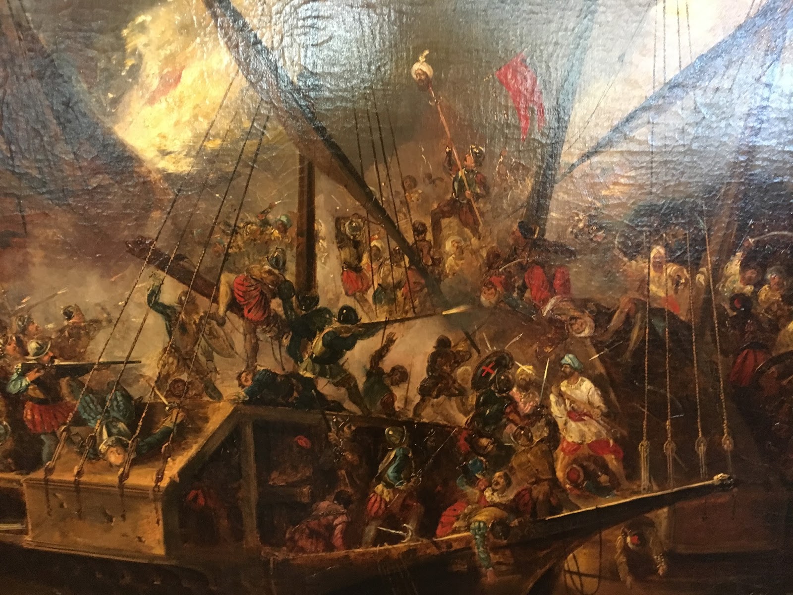 Orbis Catholicus Secundus: Battle of Lepanto Painting
