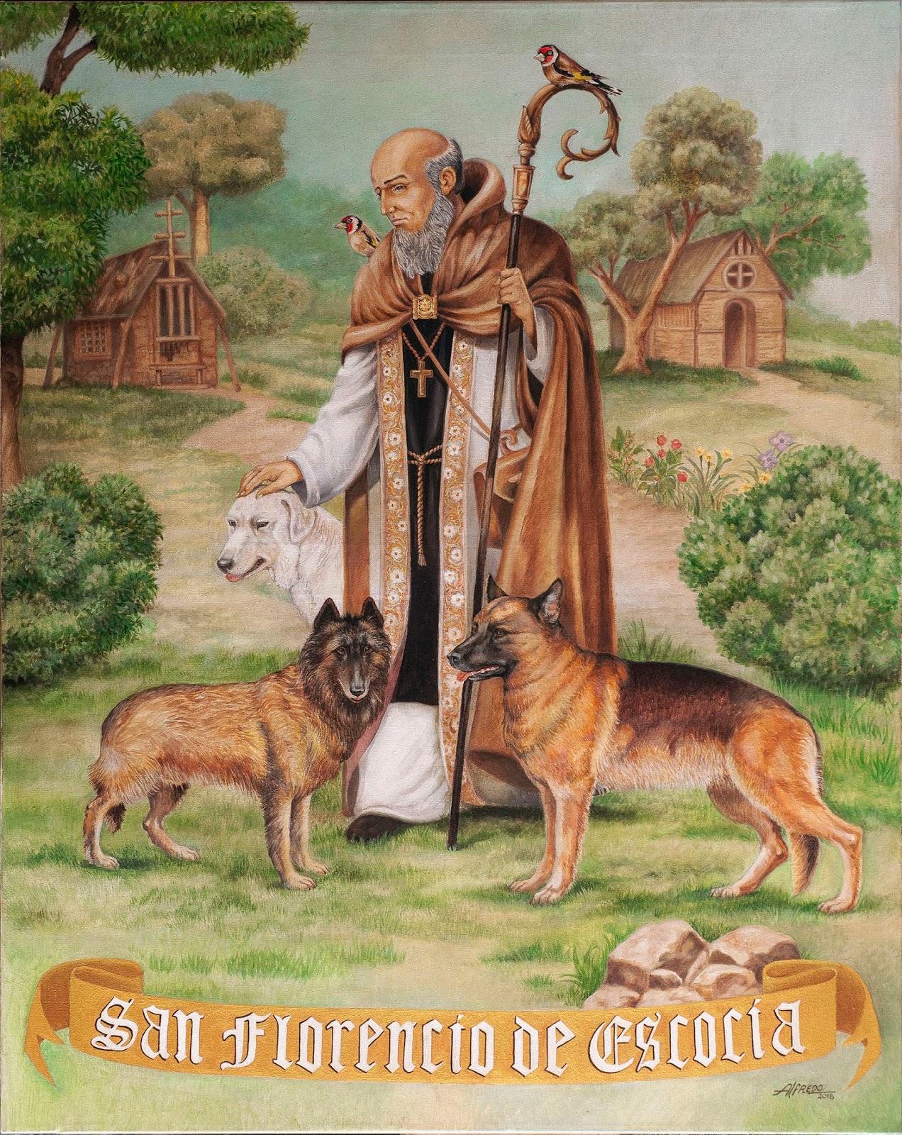 Cartujo con licencia propia: SAN FLORENCIO DE ESCOCIA OBISPO Y ERMITAÑO ...