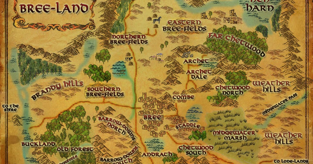 A Tour of Lore through Middle-earth: A Tour of Lore - Part 1.1 - Bree ...
