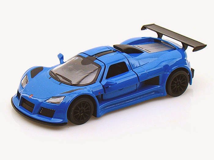 Kinsmart 1/36 2010 Gumpert Apollo Sport Blue - Galeri Diecast