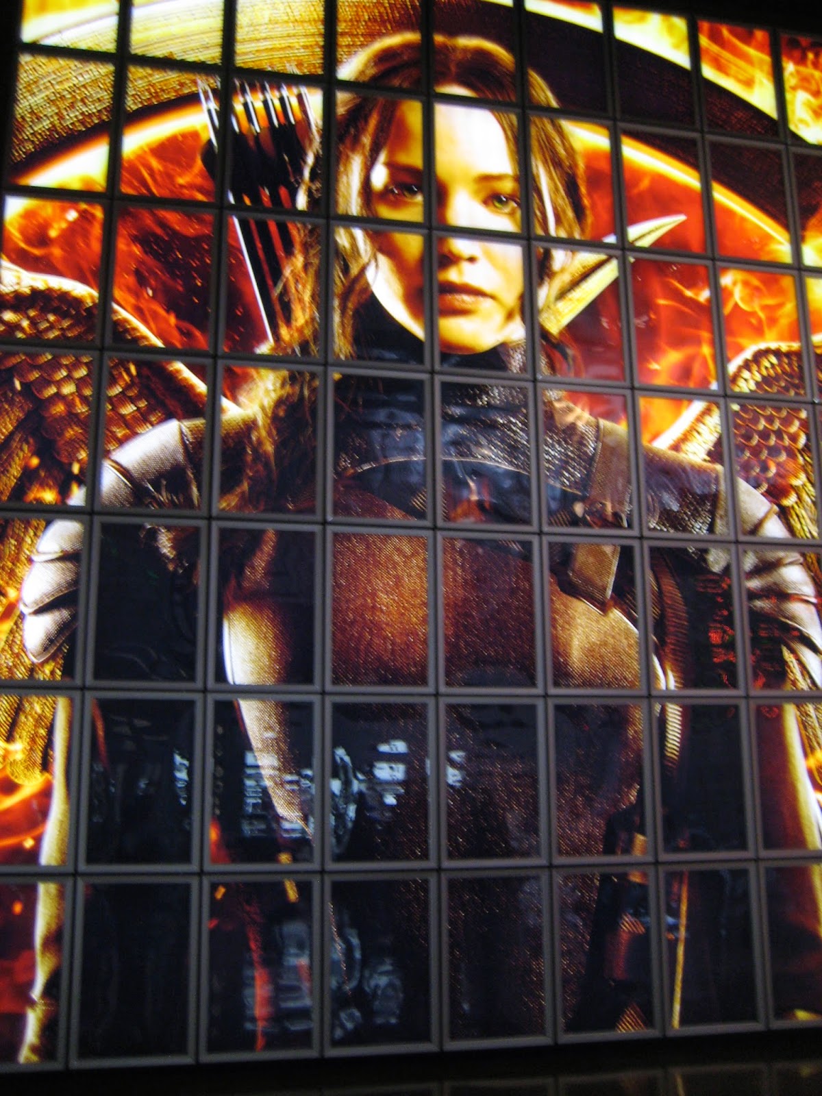 ritz camera: HUNGER GAMES TAKES OVER LOBBY AT ARCLIGHT CINEMAS IN ...