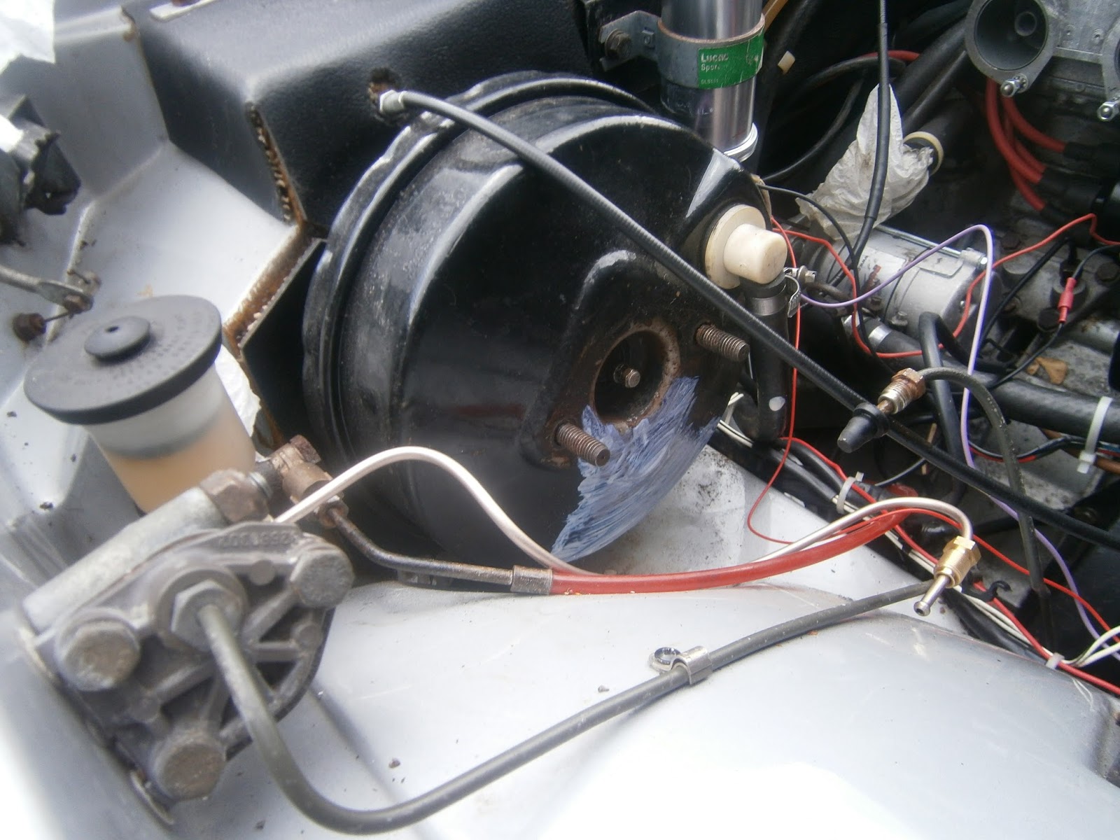 Lotus Excel Restoration: Brake Master cylinder revisited- swap for Land ...