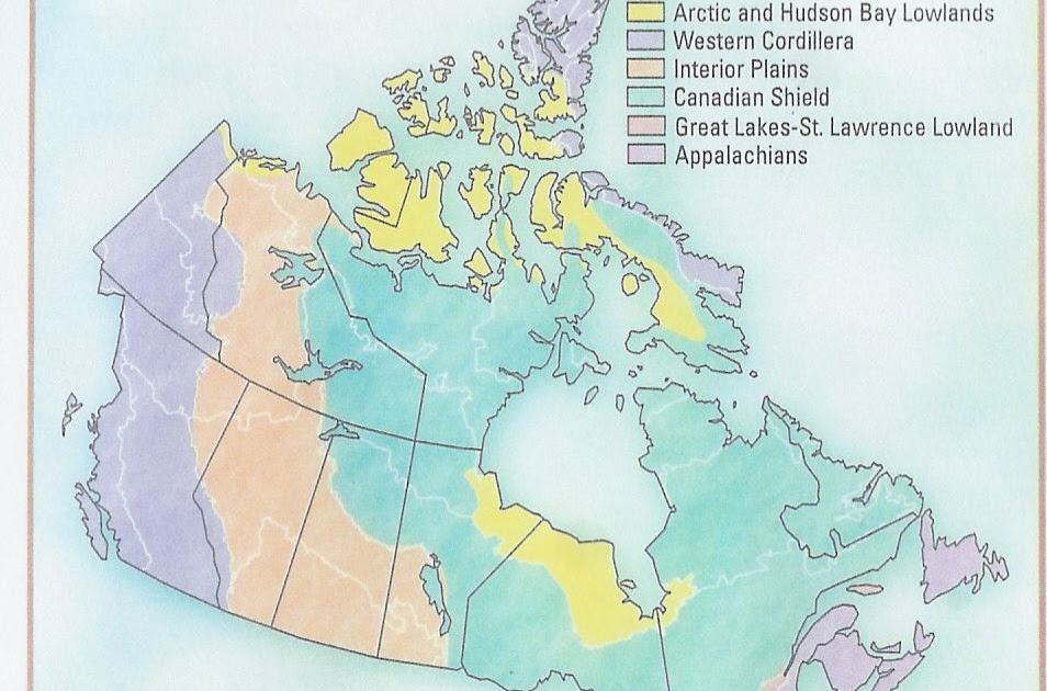 Geography project: Alberta Landform Regions