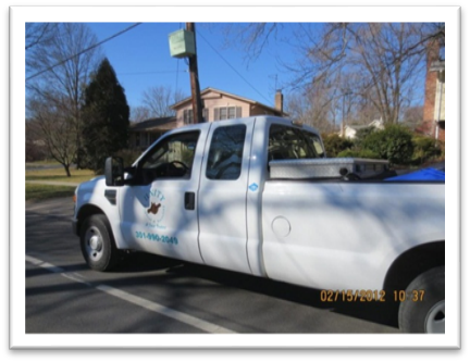 Talkin' Trash: The Big Blue CNG Trucks: Keeping their carbon tire ...
