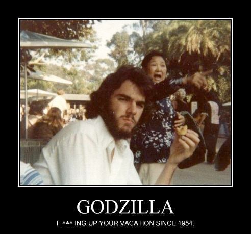 MUSINGS OF A SCI-FI FANATIC: Godzilla On Your Vacation
