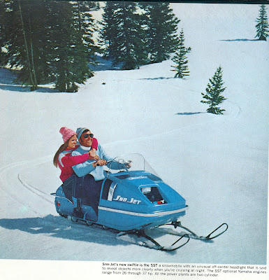 CLASSIC SNOWMOBILES OF THE PAST: 1972 SNO-JET SST SNOWMOBILE