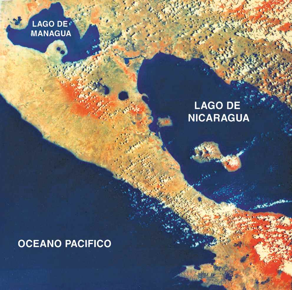 Geografía e Historia de Nicaragua: Geografía Física de Nicaragua