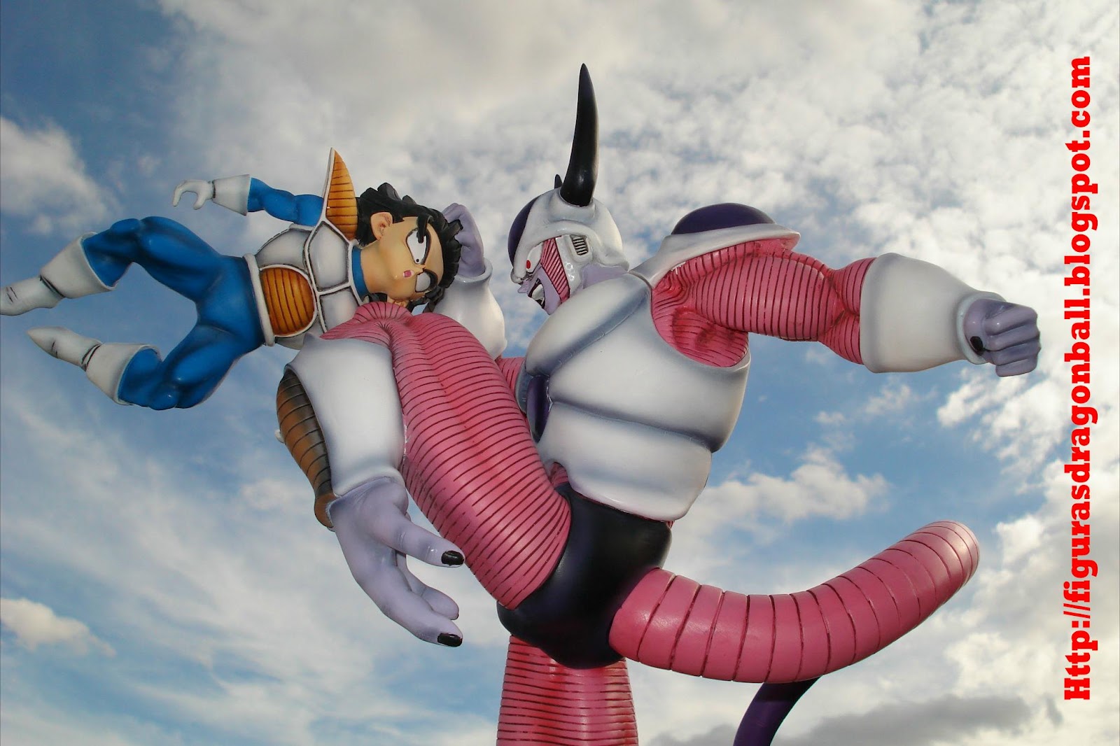 Figuras Dragon Ball: Freezer 2ª Forma VS Gohan Junior