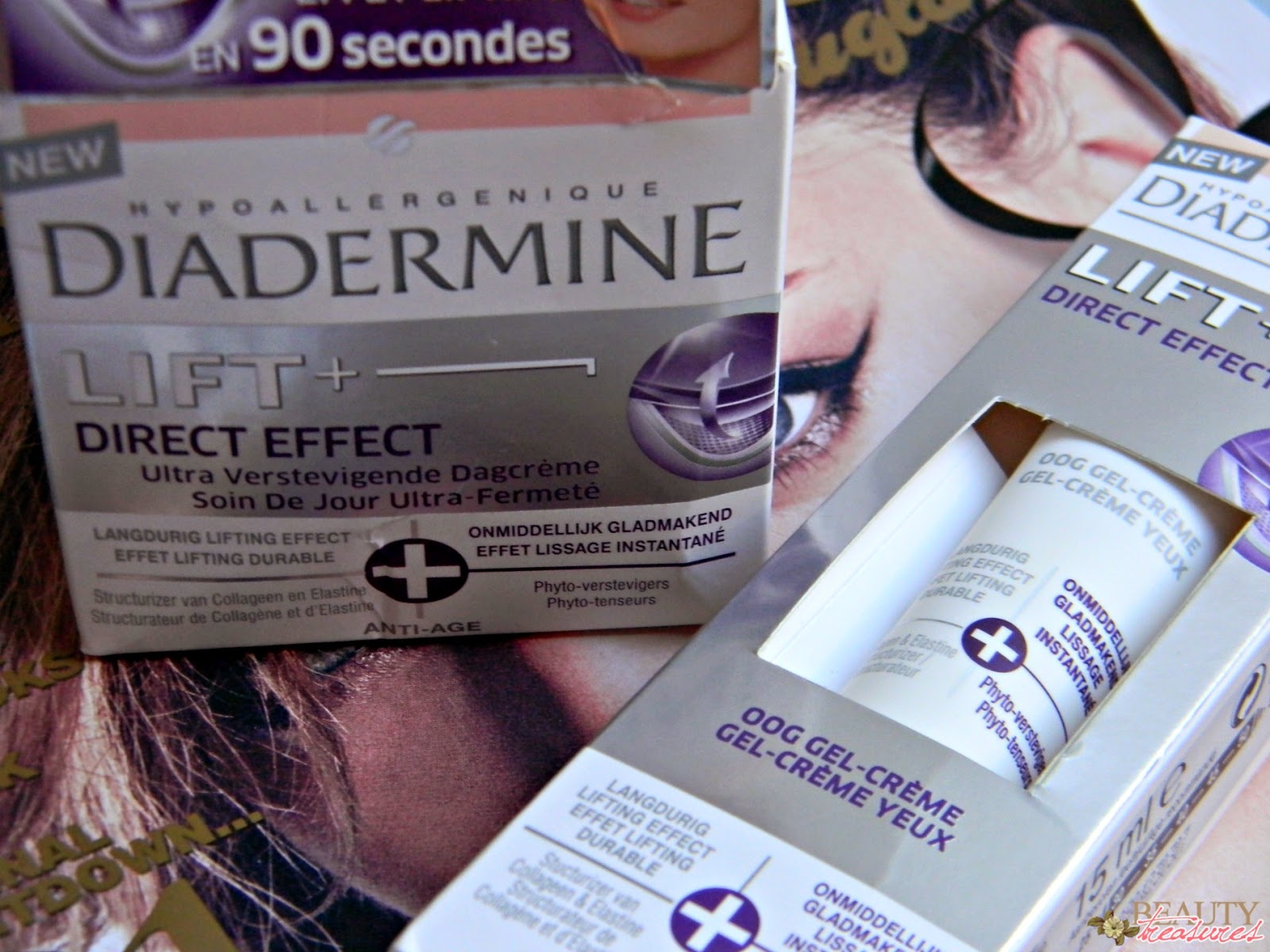 DIADERMINE | REVIEW LIFT+ DIRECT EFFECT OOGGEL & DAGCREME | Beauty ...