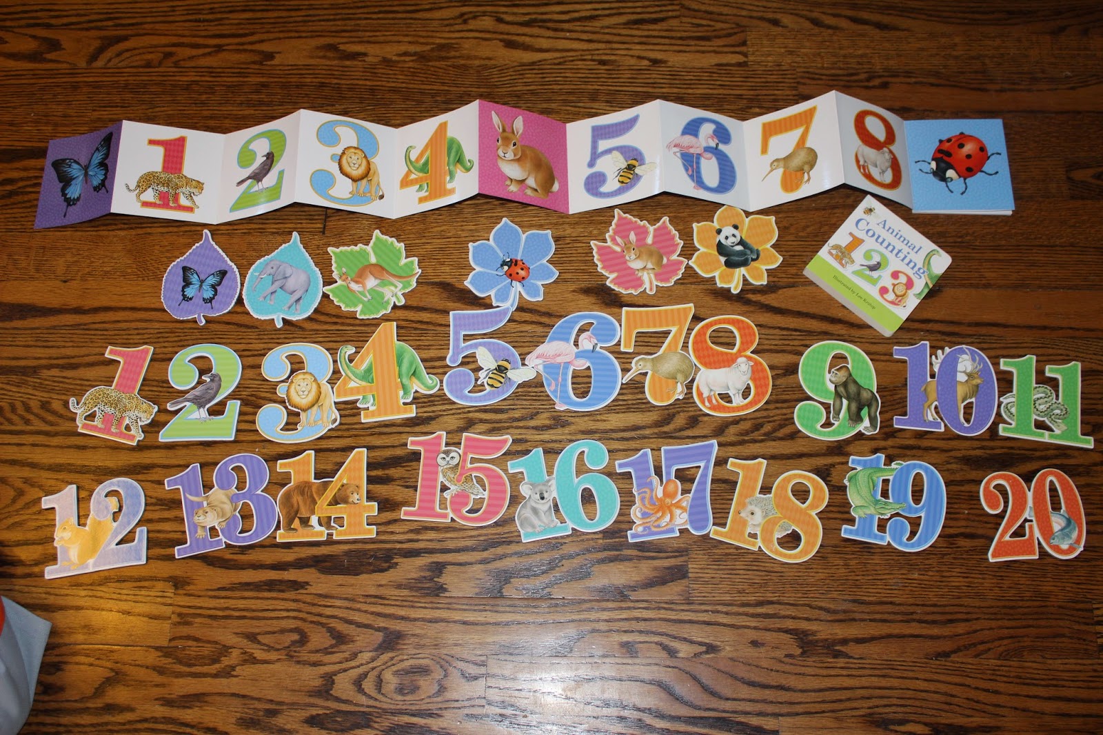 Trying To Go Green: Animal Counting Book & Learning Play Set