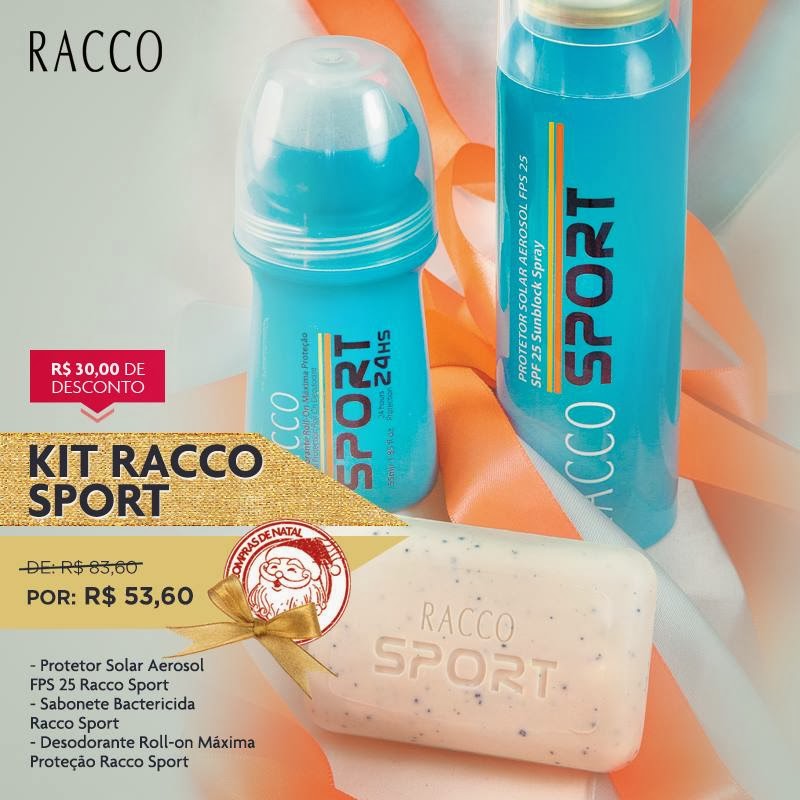 ESTACÃO RACCO: KIT RACCO SPORT