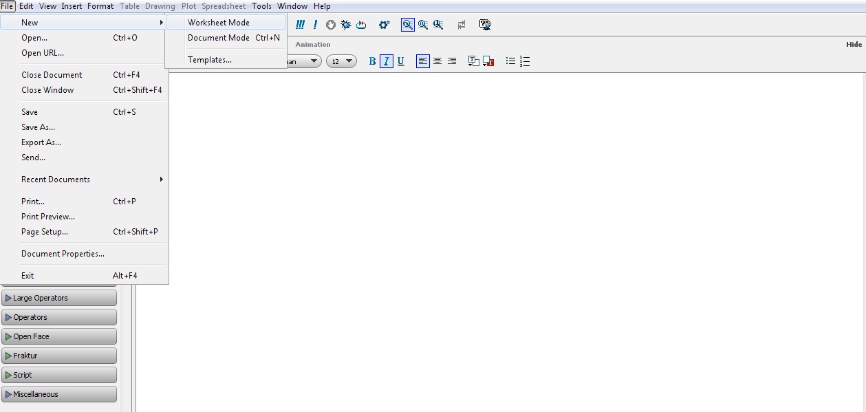 Mathematic is Fun: CARA PENGGUNAAN SOFTWARE MAPLE 13