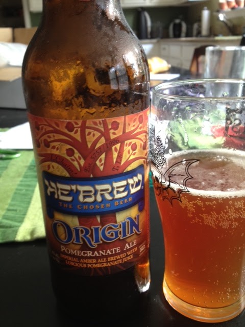 Indiana Beer Barons: HE'BREW Origin Pomegranate Ale