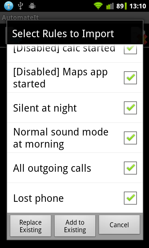 Android Muzikant: AutomateIt - Automate Your Android