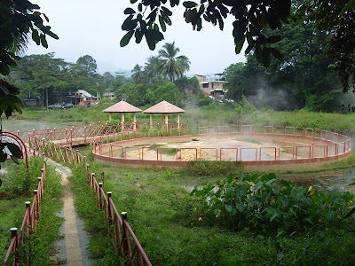 Homestay di Slim River: Hot Spring Ulu Slim ( Kolam Air Panas Ulu Slim)