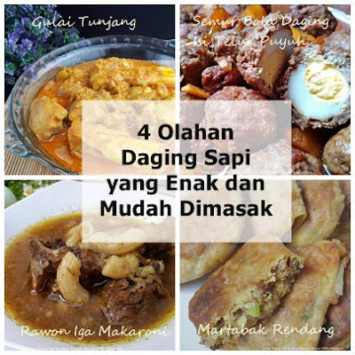 4 Olahan Daging Sapi yang Enak dan Mudah Dimasak - Dapur Ngebut