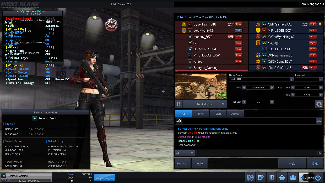 Cheat Point Blank Zepetto 24 Maret 2019 - Cheat For You