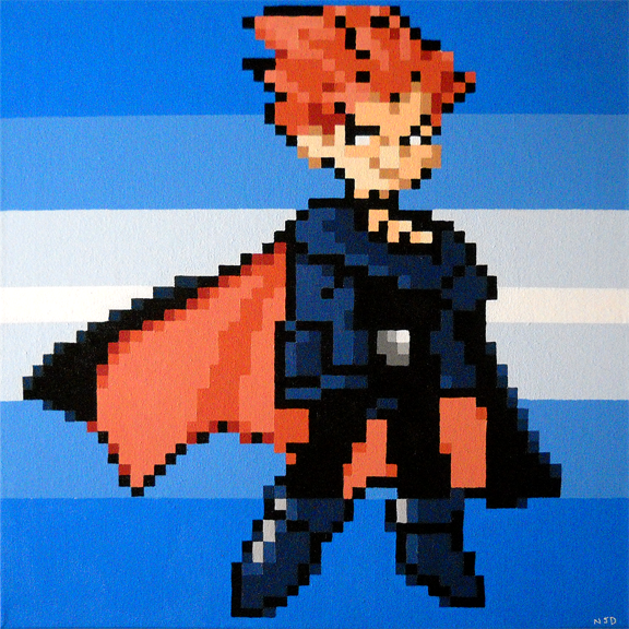 Lost in Rehearsal: Pixel Painting - The Elite Four (Pokémon Red/Blue ...