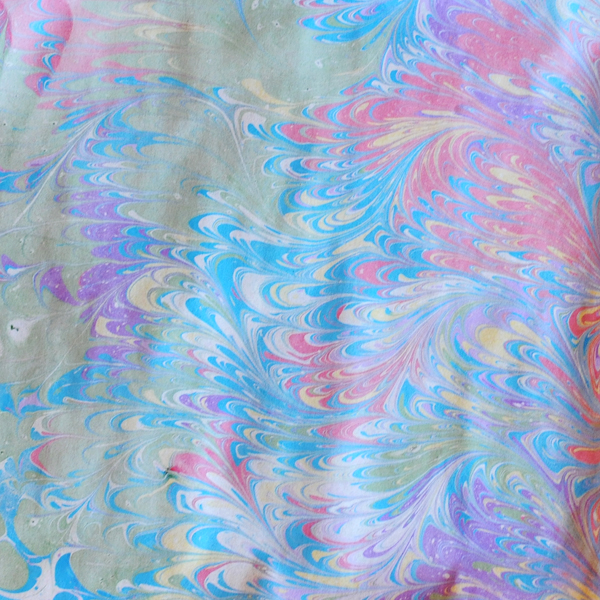 Paper Raindrops: Marbling