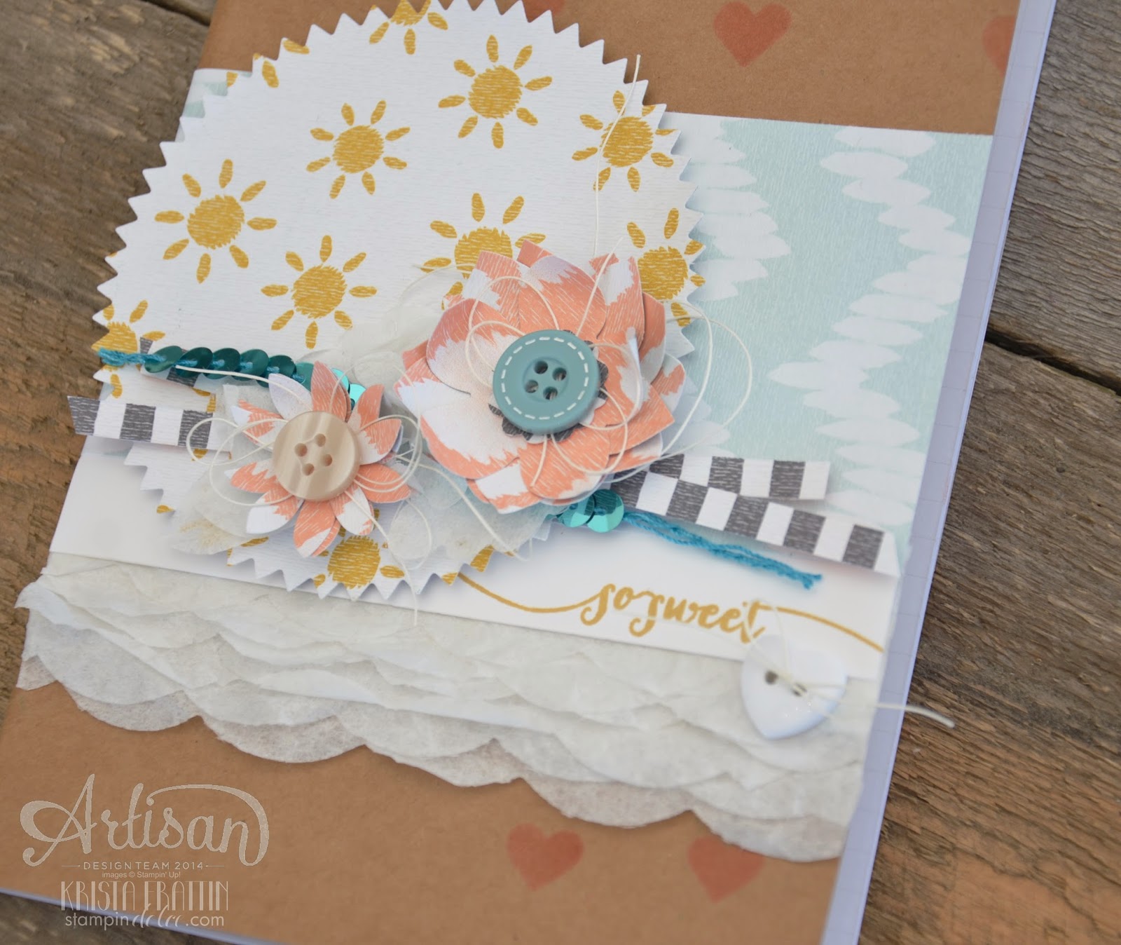 Stampin' Dolce: Sweet Journal - Artisan Design Team Blog Hop
