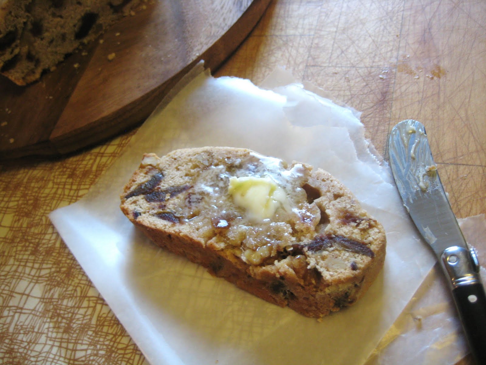 My Fare Foodie.: Drunken Date Bread