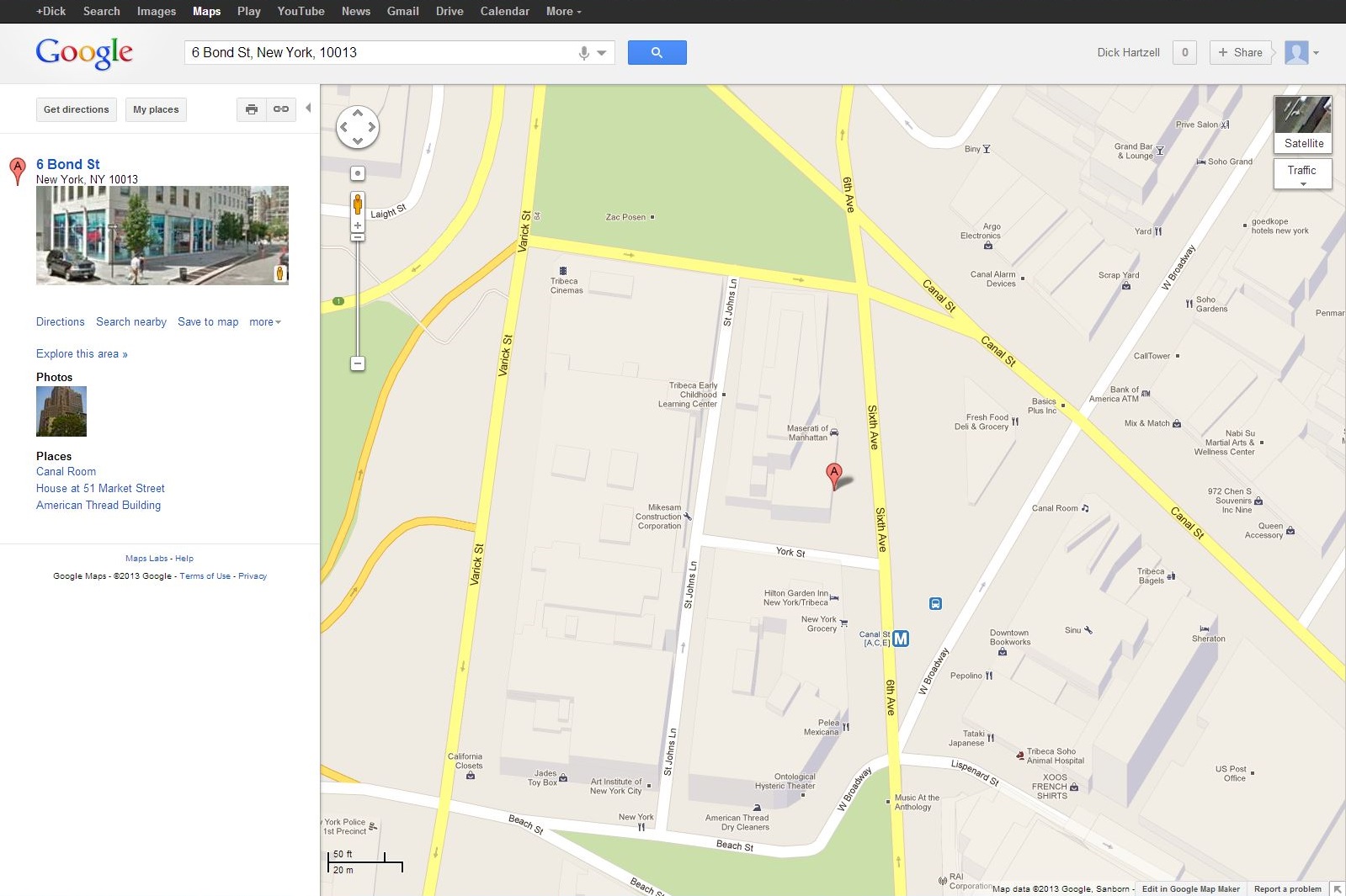 Mind The Rant: OK, Google: Maps, Map Maker, and All Those 6 Bond Streets