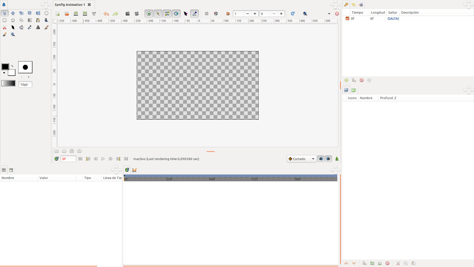 UnaDe25: Synfig Studio #1: Presentación e interfaz