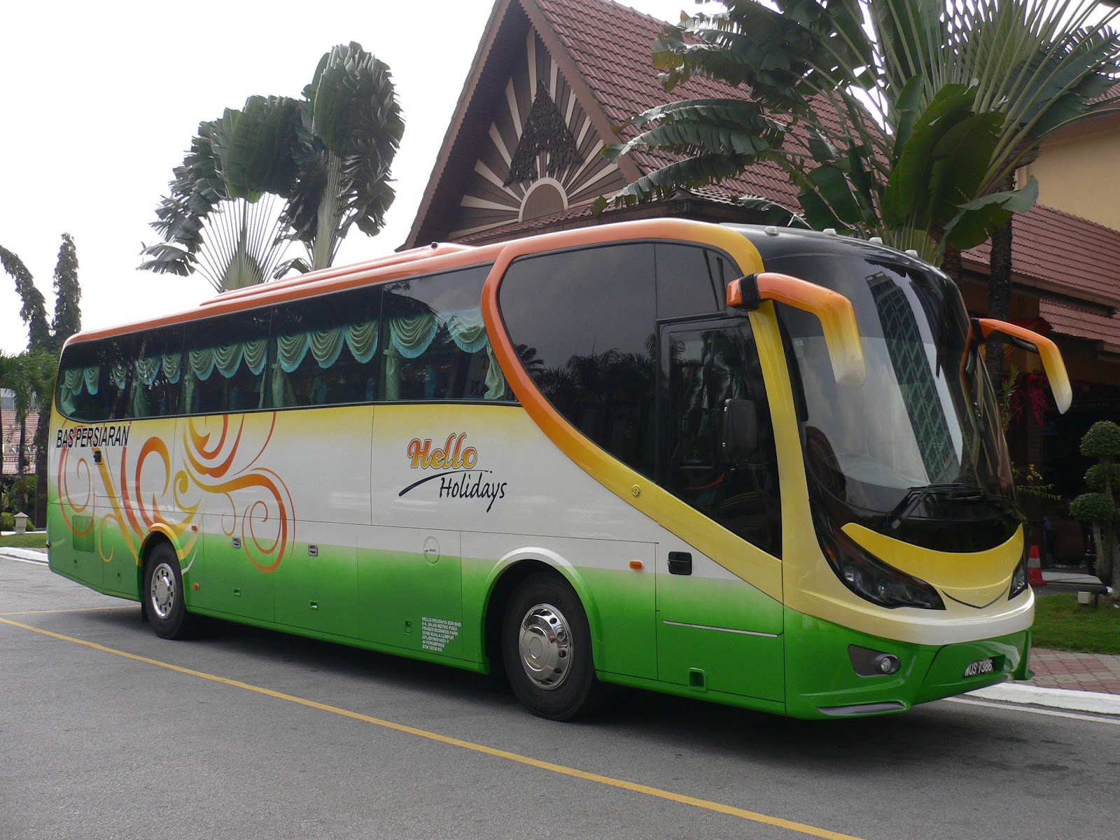 Karoseri Bus Fenomenal di Negeri Jiran Malaysia