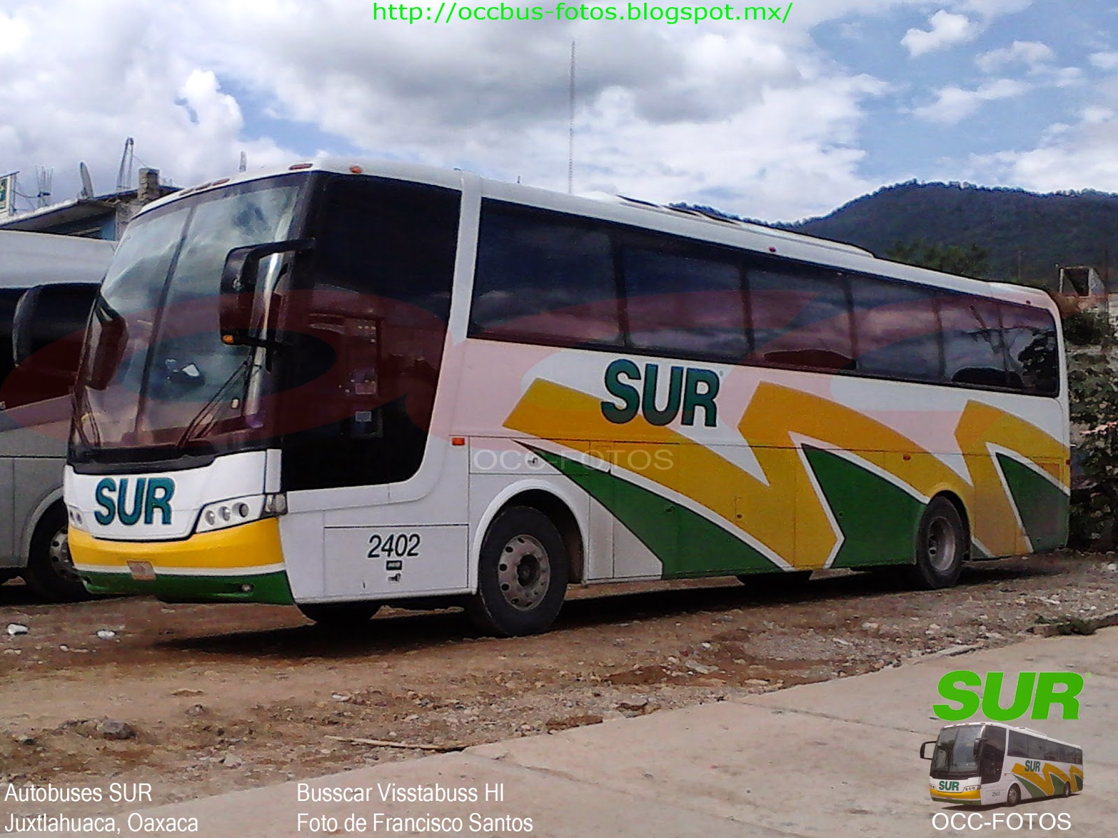 Ómnibus Cristóbal Colón SA: Autobuses SUR