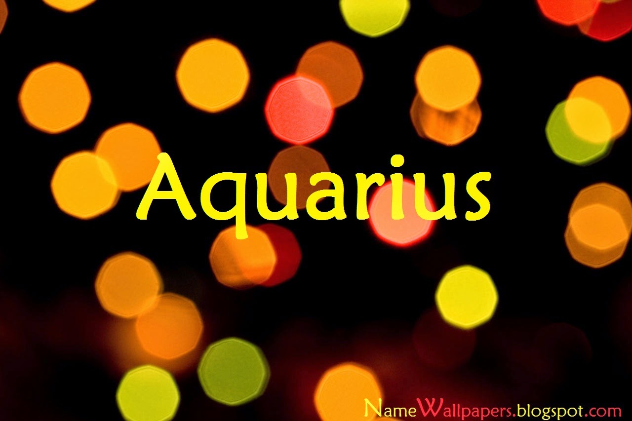 Aquarius Name Wallpapers Aquarius ~ Name Wallpaper Urdu Name Meaning ...