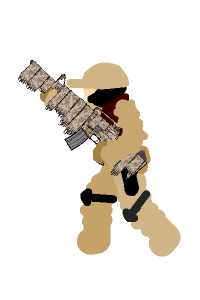 Street Of Pivot: desert soldier