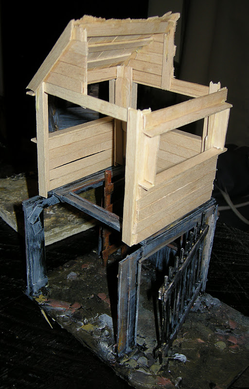 ANY HOW TOWN: Building A Popsicle Stick House, Examples