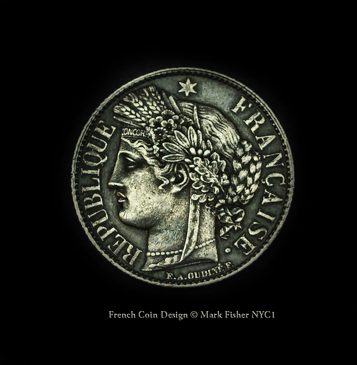Mark Fisher New York City Photographer: French Coin Design • American ...